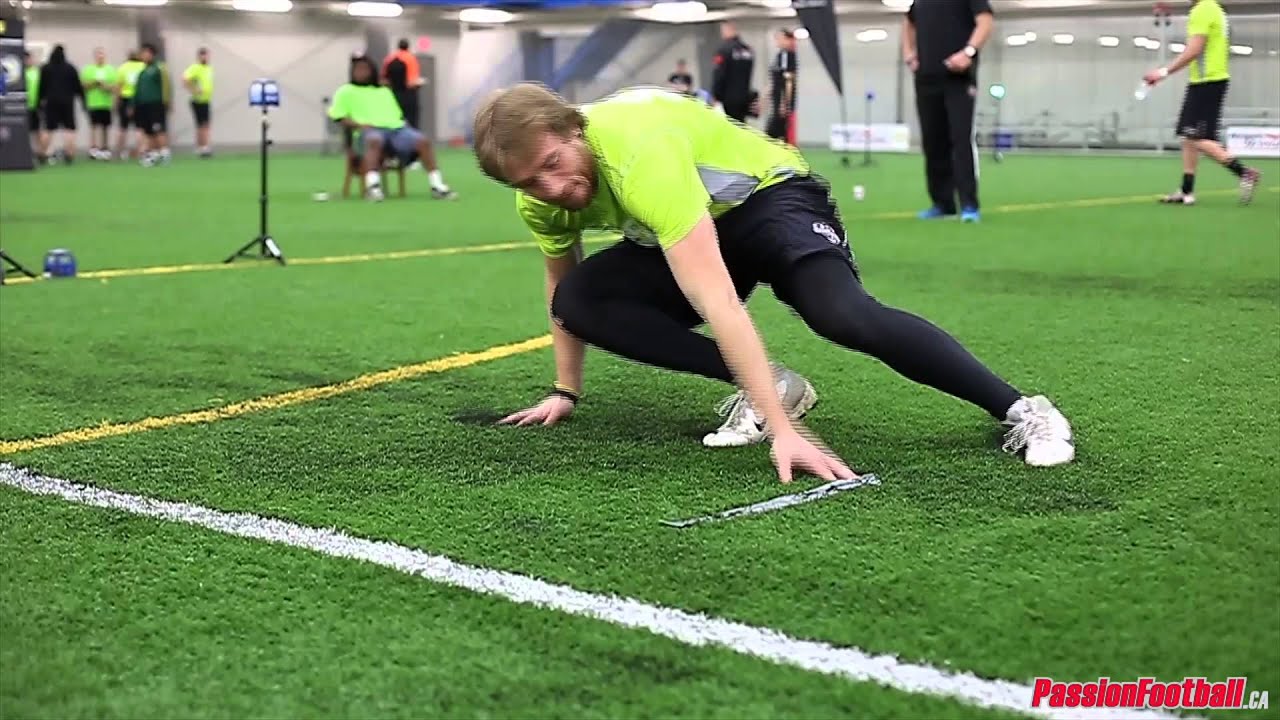 Under Armour football combines / London, Ont. 2013 - YouTube