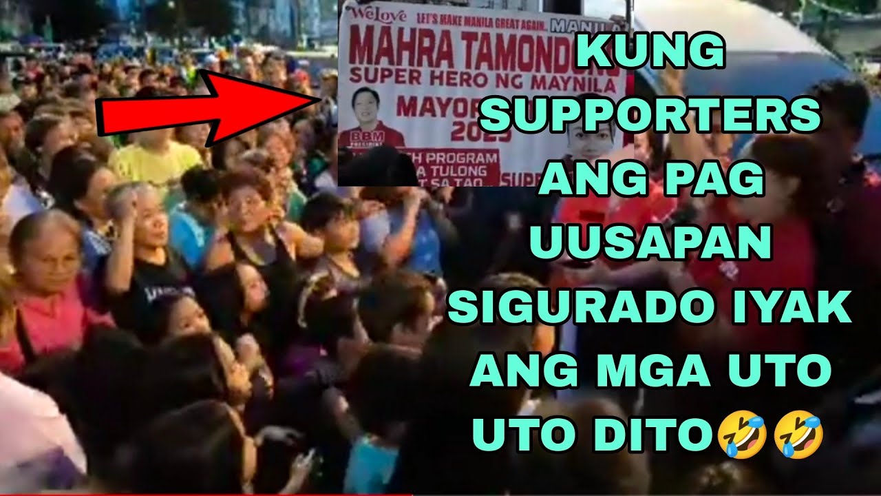 KUNG PARAMIHAN NG SUPPORTERS SIGURADO IYAK NA ANG MGA UTO UTO DITO😂😂 ...