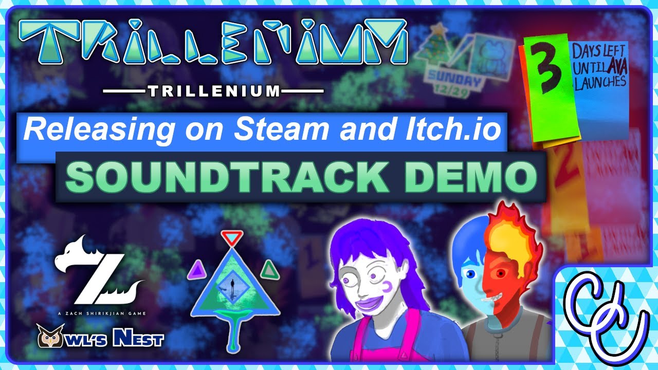 EXCLUSIVE SOUNDTRACK PREVIEW! | Trillenium Demo Soundtrack Showcase ...
