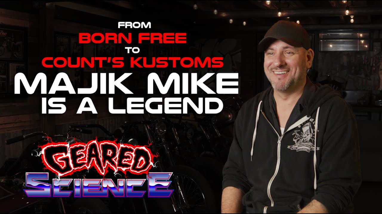 Count's Kustoms Bike Builder Majik Mike Shows Us Around His Personal ...