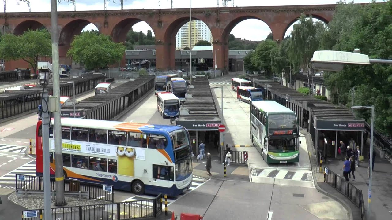 STOCKPORT BUS STATION JULY 2015 - YouTube
