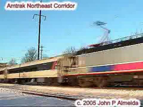 All NJT Amtrak Clocker 628 January 28 2005 - YouTube