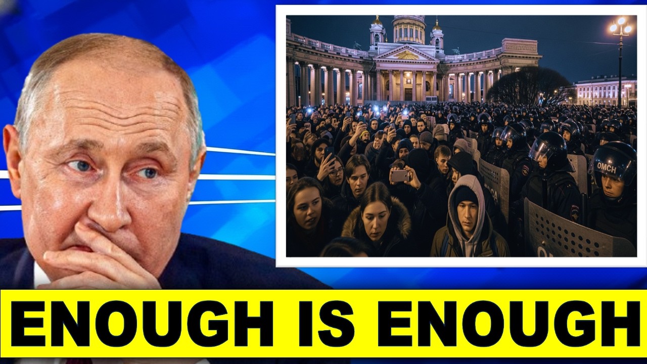 Moscow on the Brink of Chaos as Young Russians Protests Putin's Rule in ...