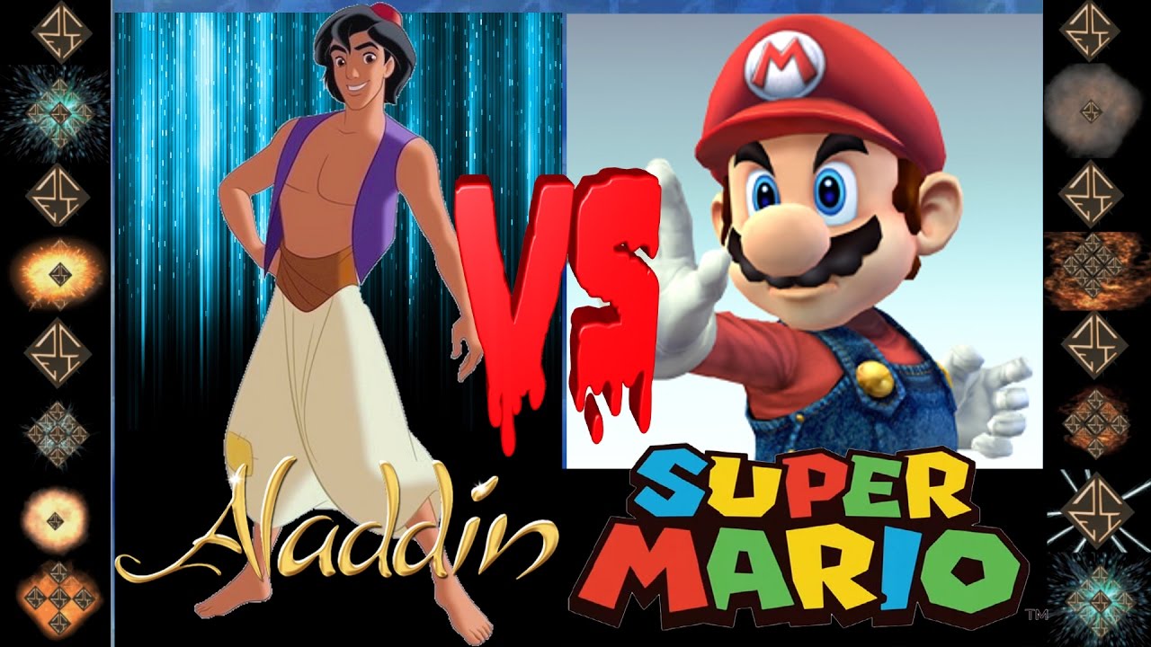 Aladdin (Disney) vs Super Mario (Nintendo) - Ultimate Mugen Fight 2017 ...