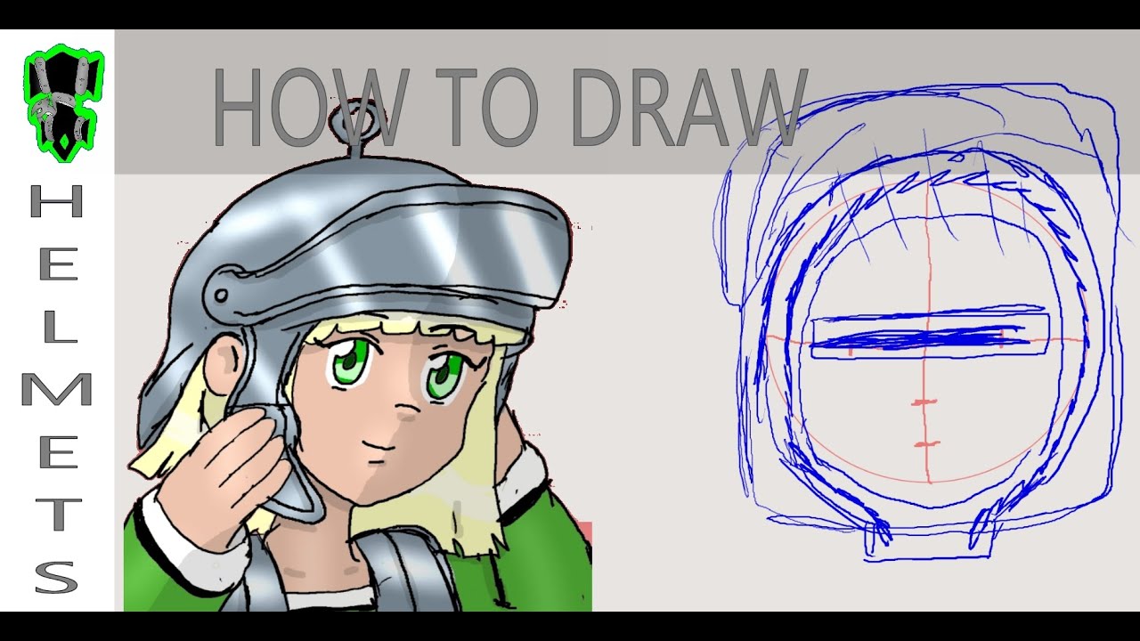 How to Draw: Helmets - YouTube