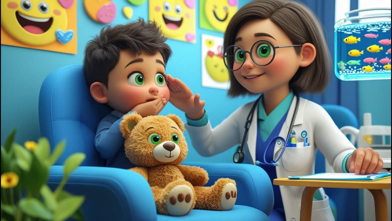 The Doctor Song || Nursery Rhymes & Kids Songs - Cartoon Paradise - YouTube