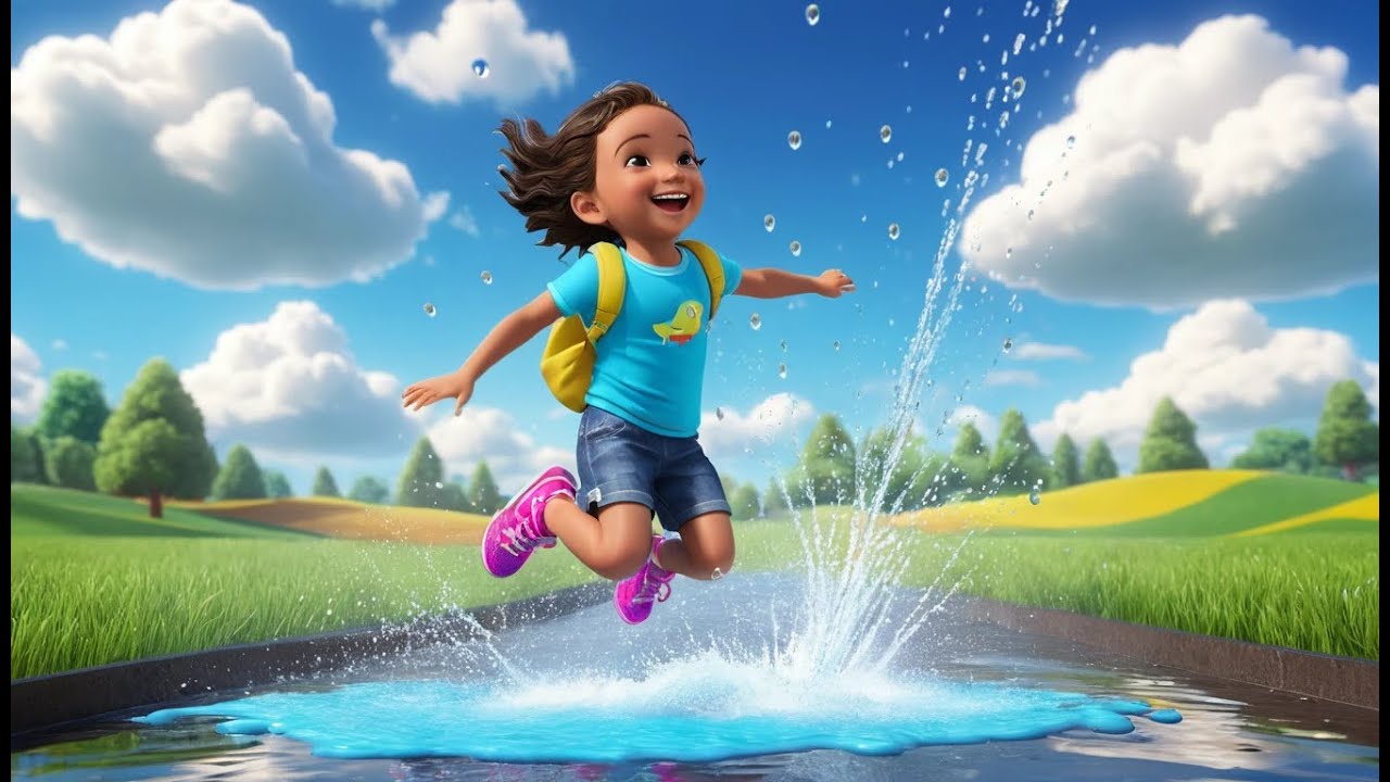 Splish and Splash, Sparkling Like a Jellybean! | Fun Water Song for ...