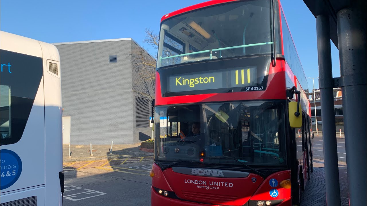 LONDON: metroline scania omnidekka “40167” harlington corner to ...