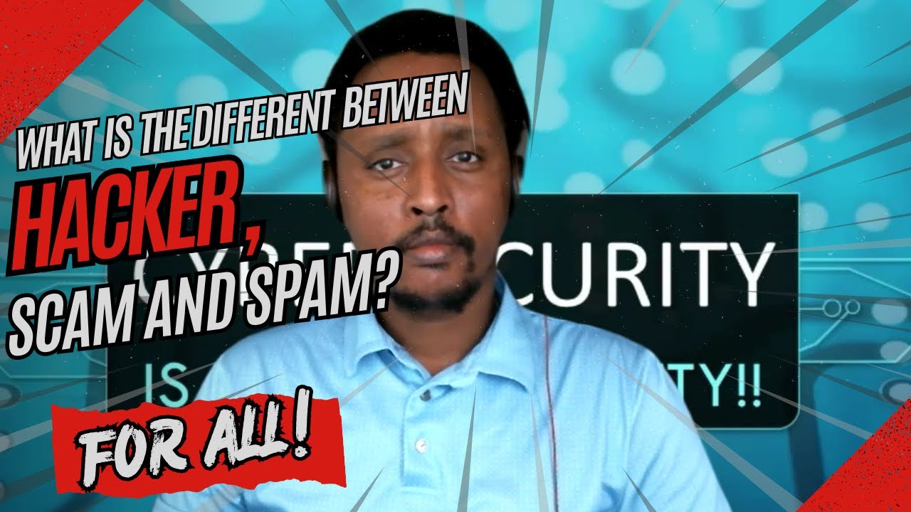 what is the different between hacker scammer and spammer? Murnya ...