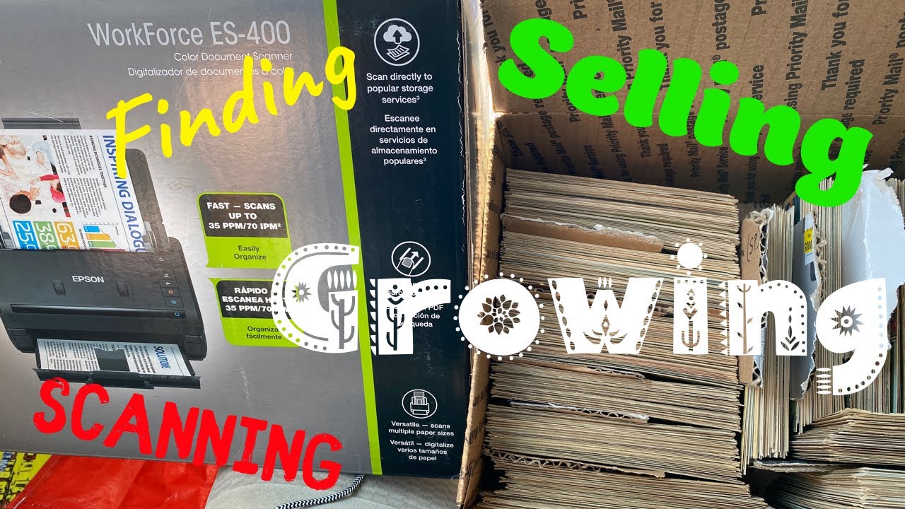 Finding, Scanning, & Selling Vintage Postcards Plus Growing An ...
