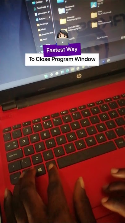 This Keyboard Trick Closes Any Window Instantly! #keyboard #asmrkeyboard #asmr # ...