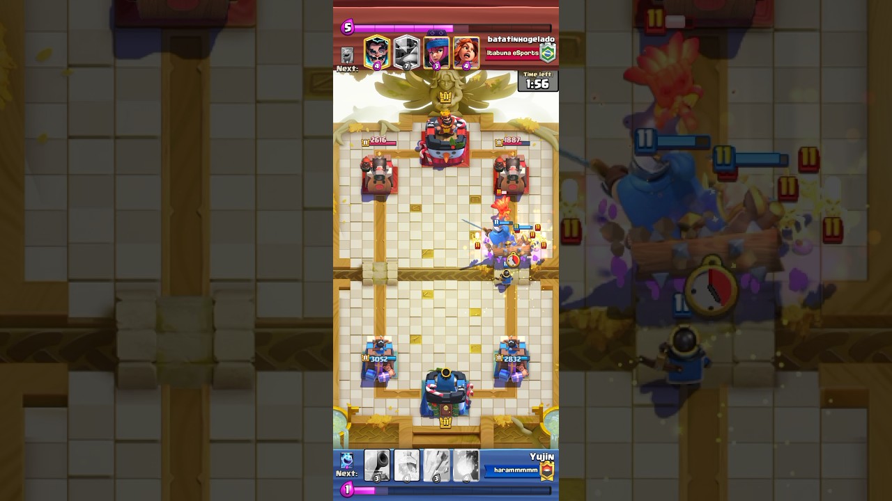 how to beat cannoneer player p2w with little princess hog ridder only😎 ...