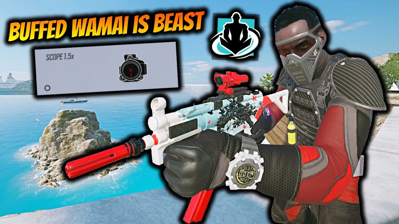 Ubisoft Gave Wamai The 1.5 And Its A Meta Pick-Rainbow Six Siege - YouTube