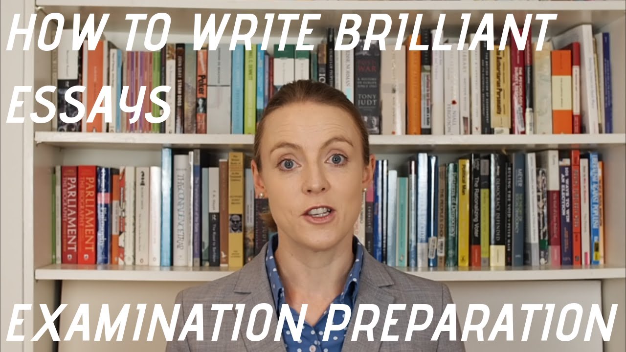 Examination Preparation (How to Write Brilliant Essays) - YouTube