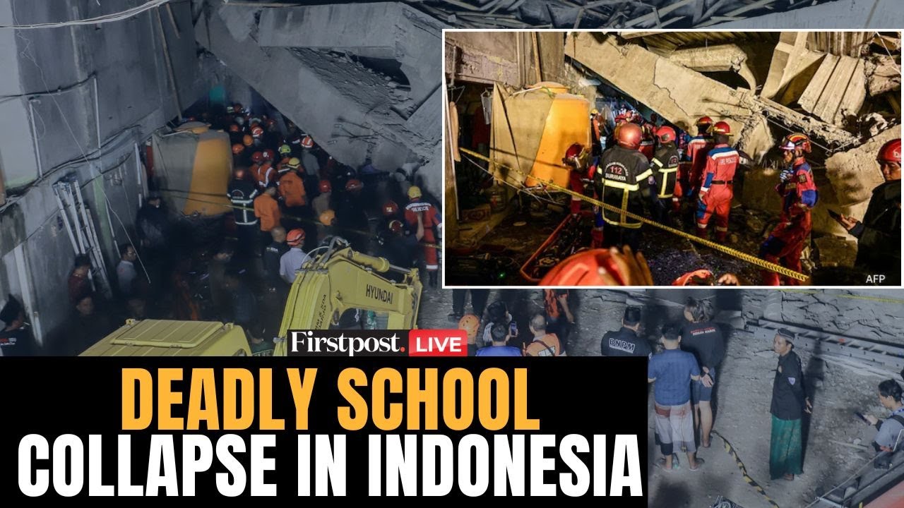 Indonesia School Collapse LIVE: Three Dead, Multiple Trapped as Java ...