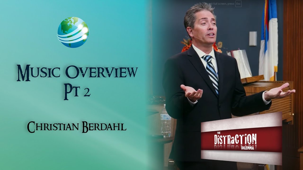The Distraction Dilemma Session 4 - Music Overview Pt2 - Christian Berdahl - YouTube