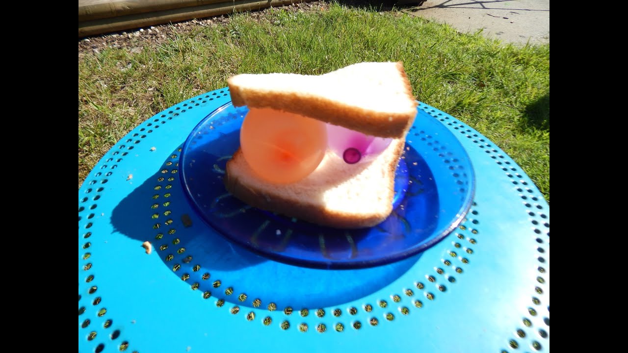 Water Balloon Sandwich Obstacle Course Challenge - YouTube