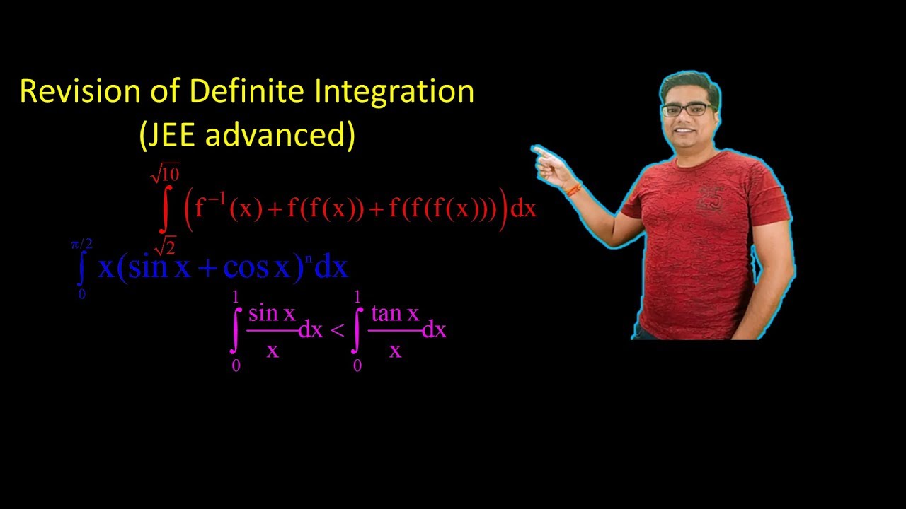 Definite Integration Revision Part -1 for jee advanced by om sir - YouTube