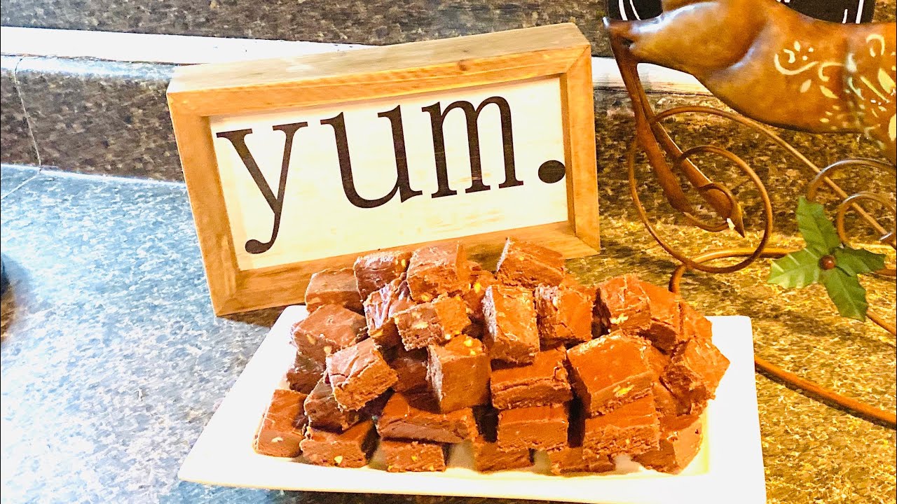 JAMONCILLO DE CHOCOLATE(CHOCOLATE FUDGE) VIDEO RECETA DULCES NAVIDEÑOS ...