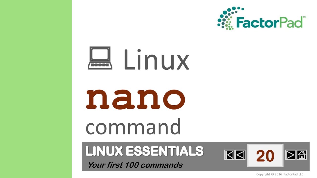 Linux Nano Command Summary With Examples YouTube linux-nano-command-summary-with-examples-youtube