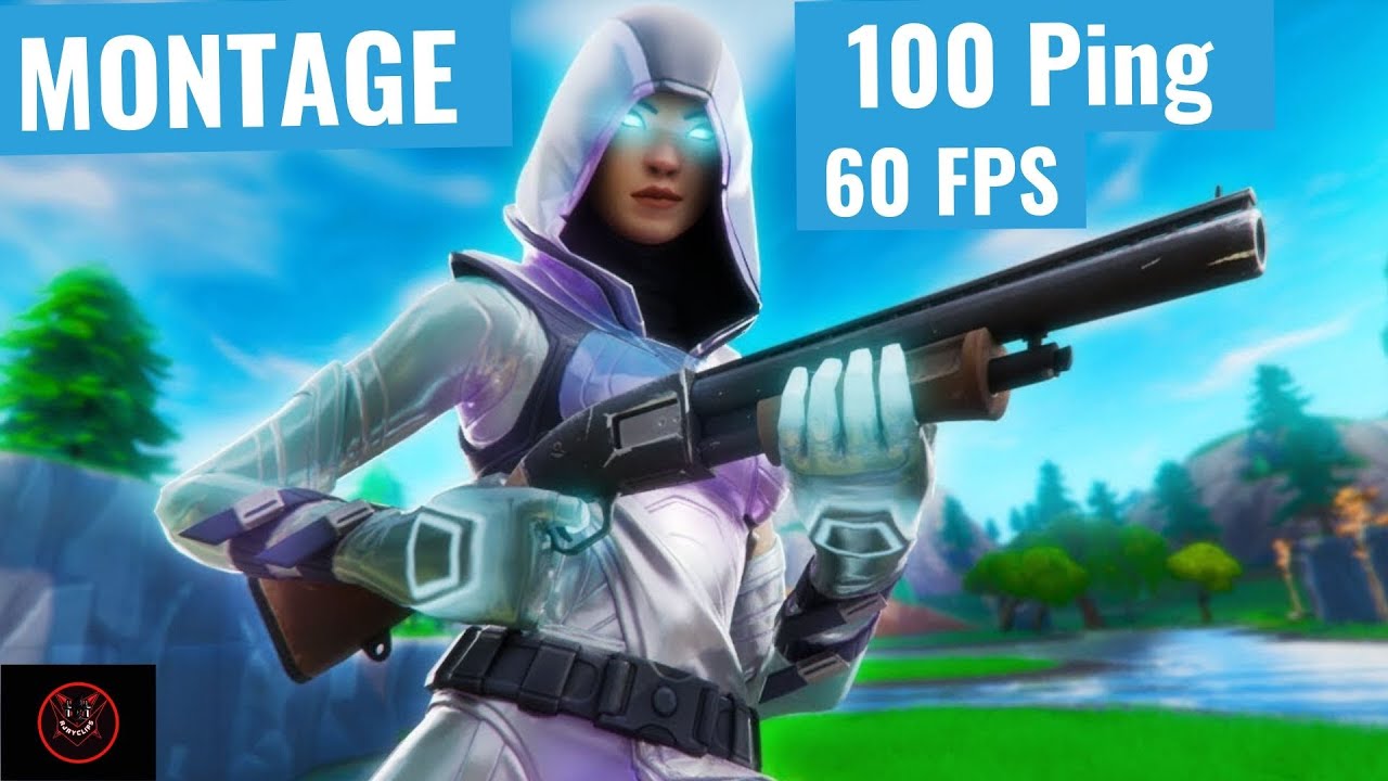 Fortnite Montage 100 Ping 60 Fps - YouTube