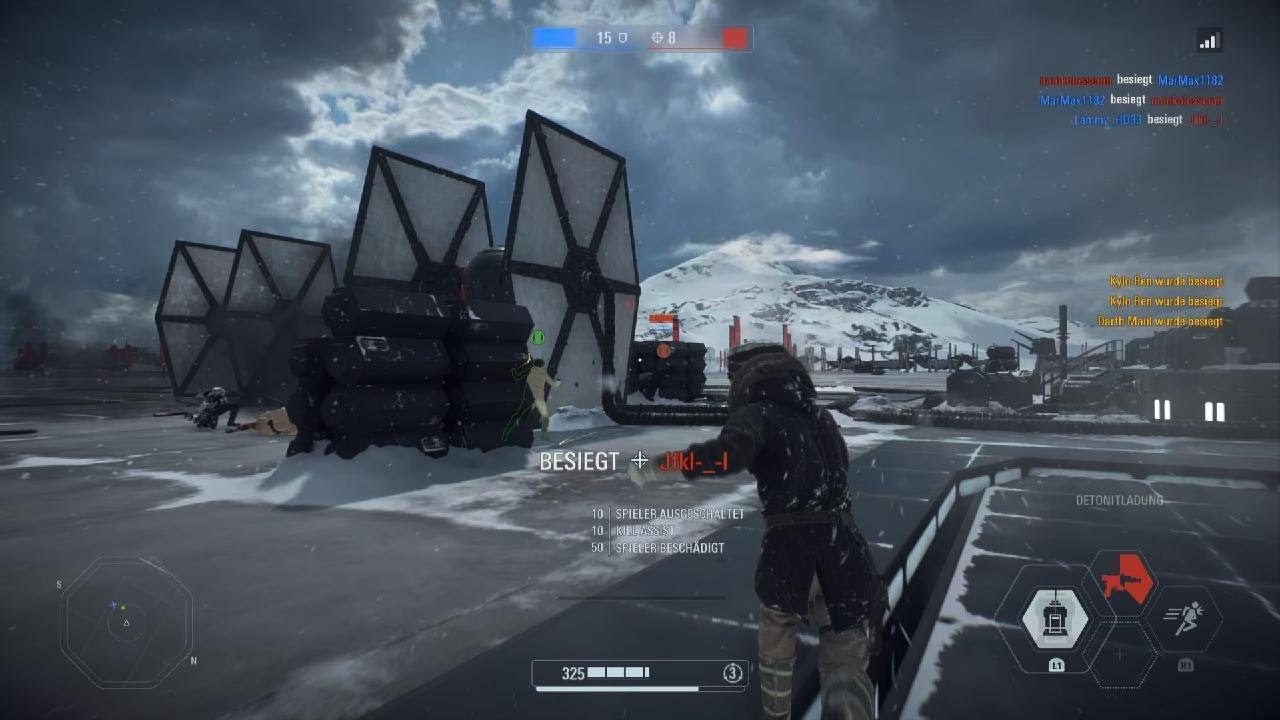 Star Wars Battlefront 2 HvV on Starkiller Base - YouTube