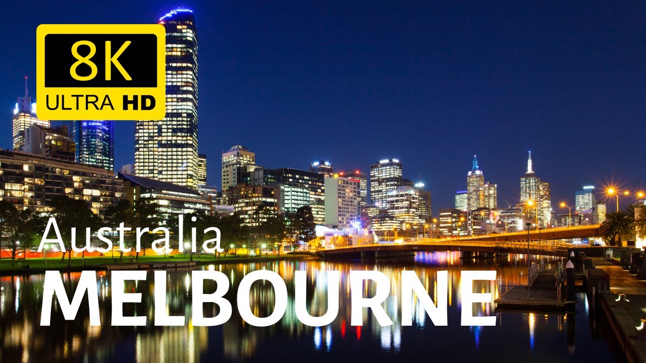 Melbourne 8K [Ultra HD] by Night & Day - Impressive Drone Views of ...