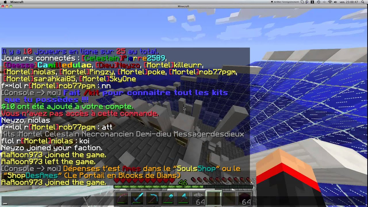 Minecraft | présentation de serveur : Celestium - YouTube