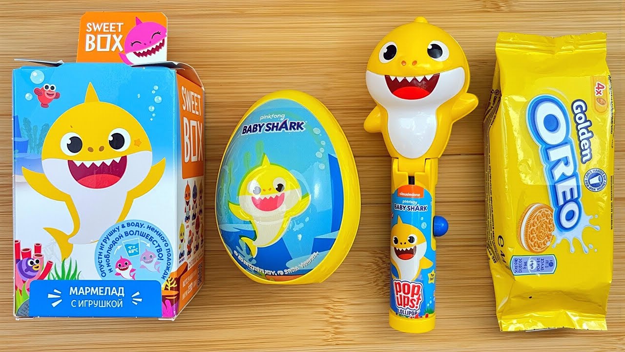 Paw Patrol + Baby Shark Toys | Egg Surprise ASMR Candy Unwrapping - YouTube