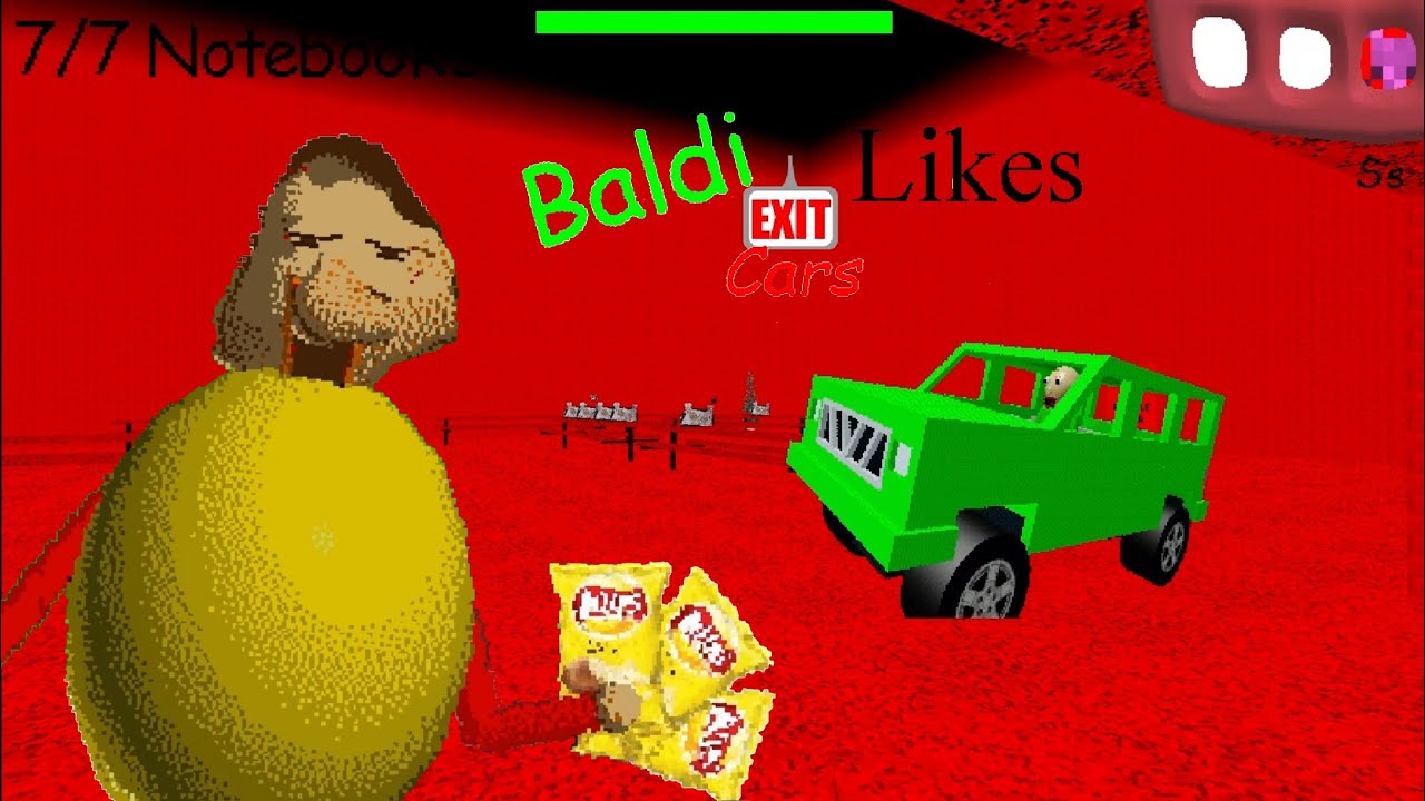 Baldi Likes Cars[БАЛДИ ГОНЯЕТ МЕНЯ НА БМВ ПО ВСЕЙ ШКОЛЕ - Full Gameplay] - YouTube