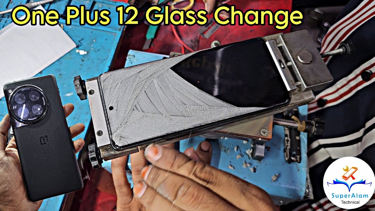 One Plus 12 Broken Front Glass Restoration | One Plus 12 Glass ...