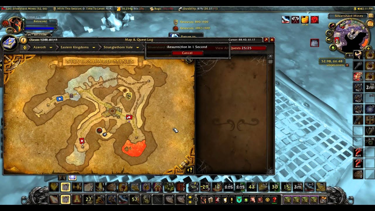 8 healers in Silvershard Mines. - YouTube