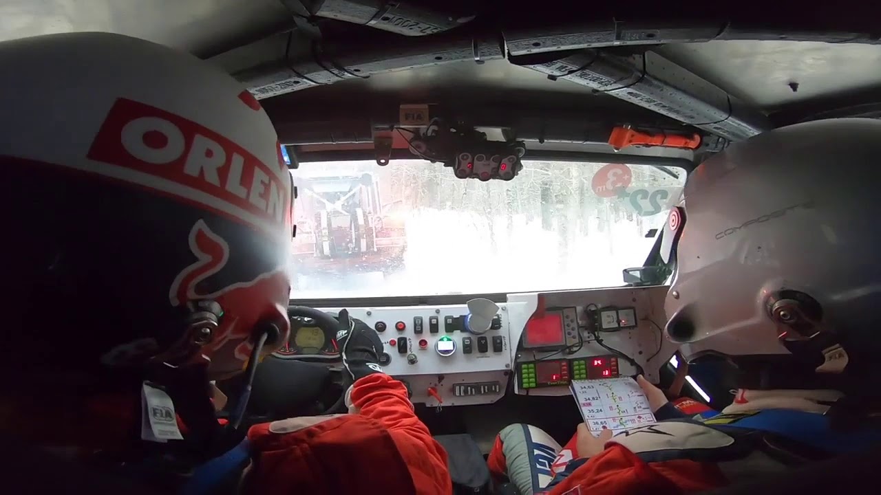 Rally, view from the inside. - YouTube