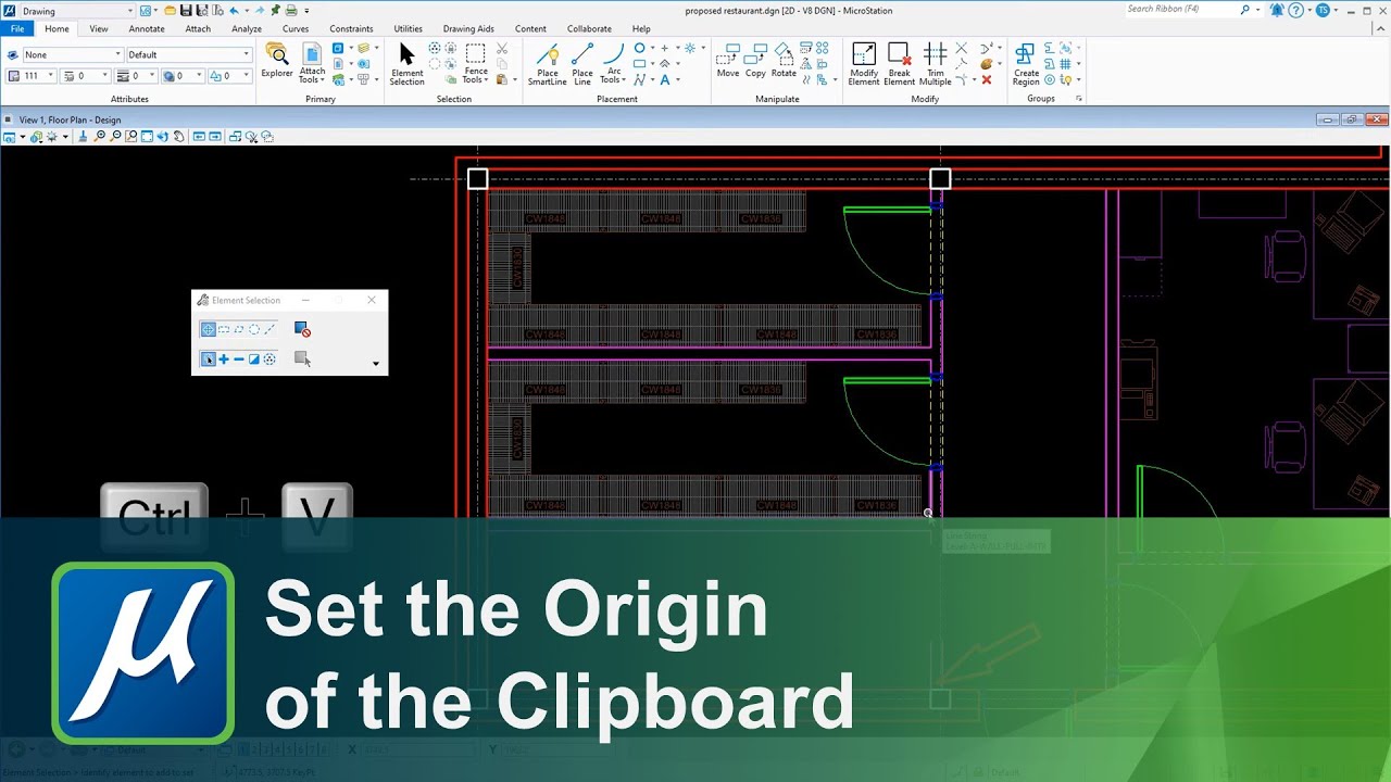 Set the Origin of the Clipboard - YouTube
