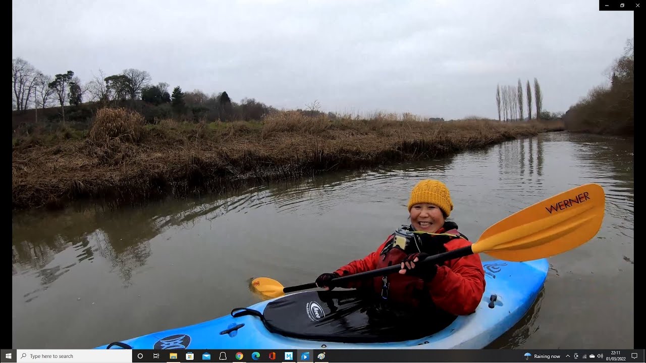 Kayaking the Upper Arun - Pulborough to Pallingham Quay - YouTube