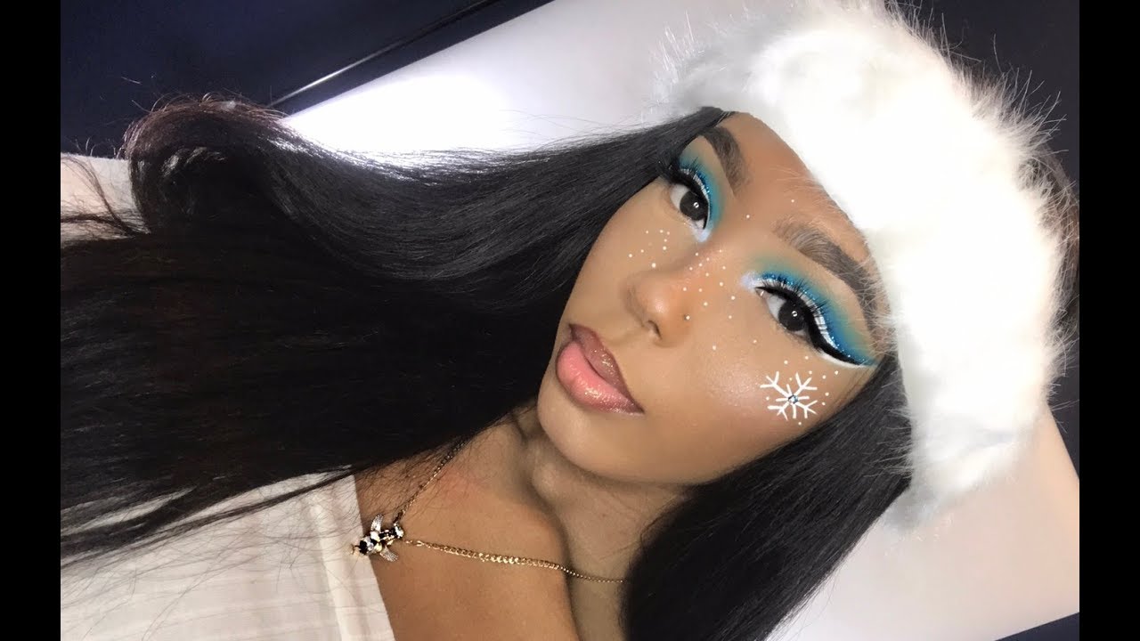 Snow Princess Makeup Tutorial | Christmas edition (Day 1) - YouTube