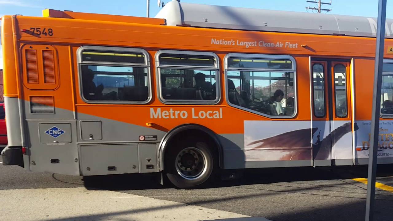 LACMTA 2005 NABI 40-LFW CNG #7548 - YouTube