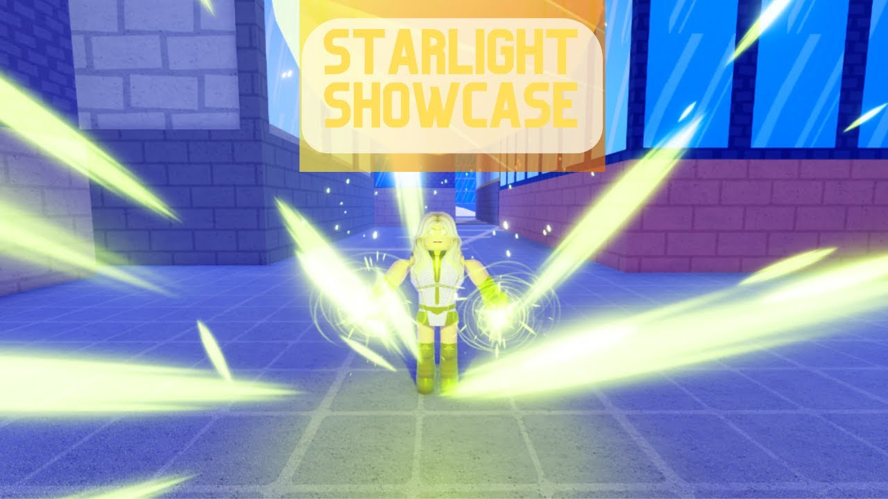 Starlight Skin Showcase (Heroes Online World) - YouTube