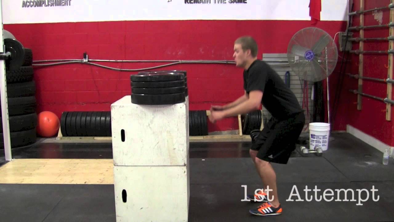 CrossFit Queenston Heights - 49 inch box jump - YouTube