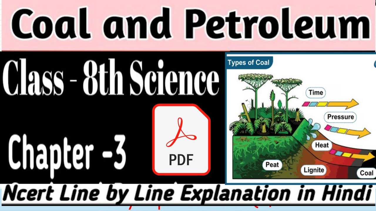 COAL AND PETROLEUM || Class 8th/Science /chapter 3 ( NCERT ) part 1 ...