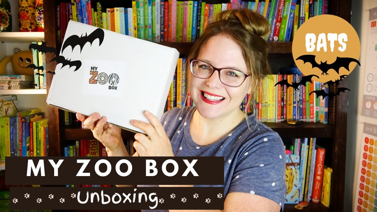 My Zoo Box Unboxing Bats | Animal Themed Subscription Box for Kids ...