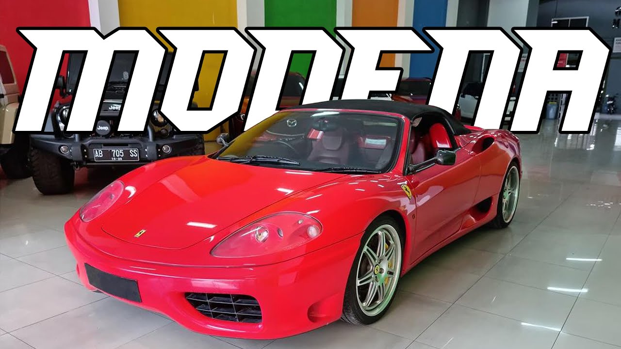 LANGKA DIINDONESIA - FERRARI 360 MODENA SPIDER CABRIOLET - Jual Beli ...