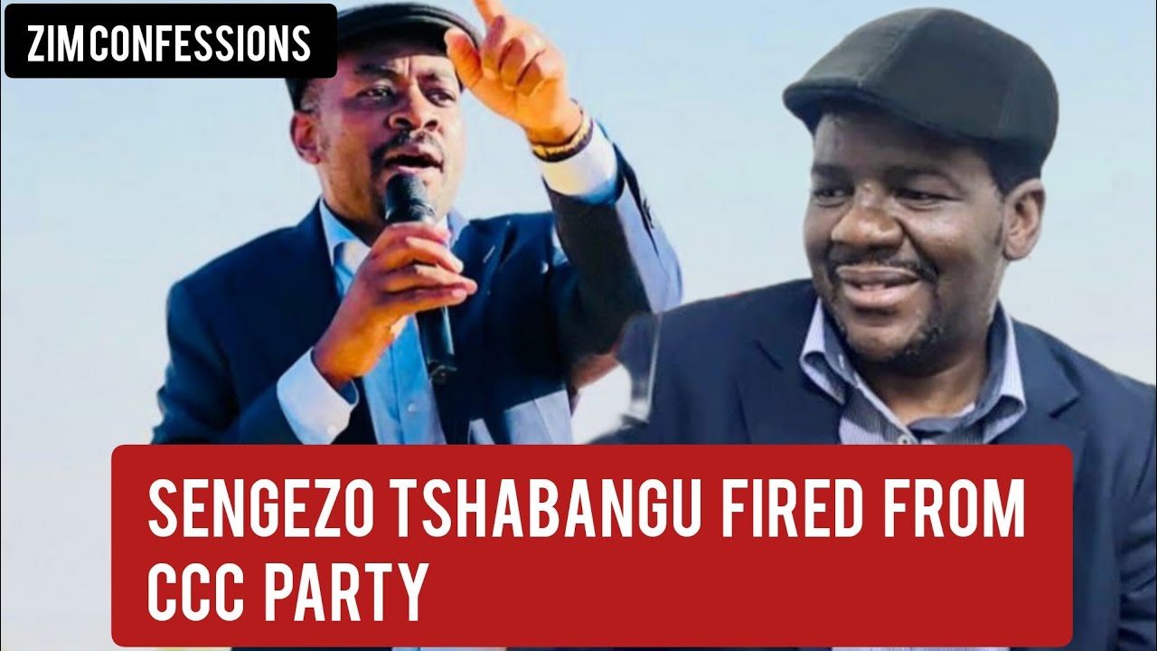 Sengezo Tshabangu Fired From CCC Party - YouTube