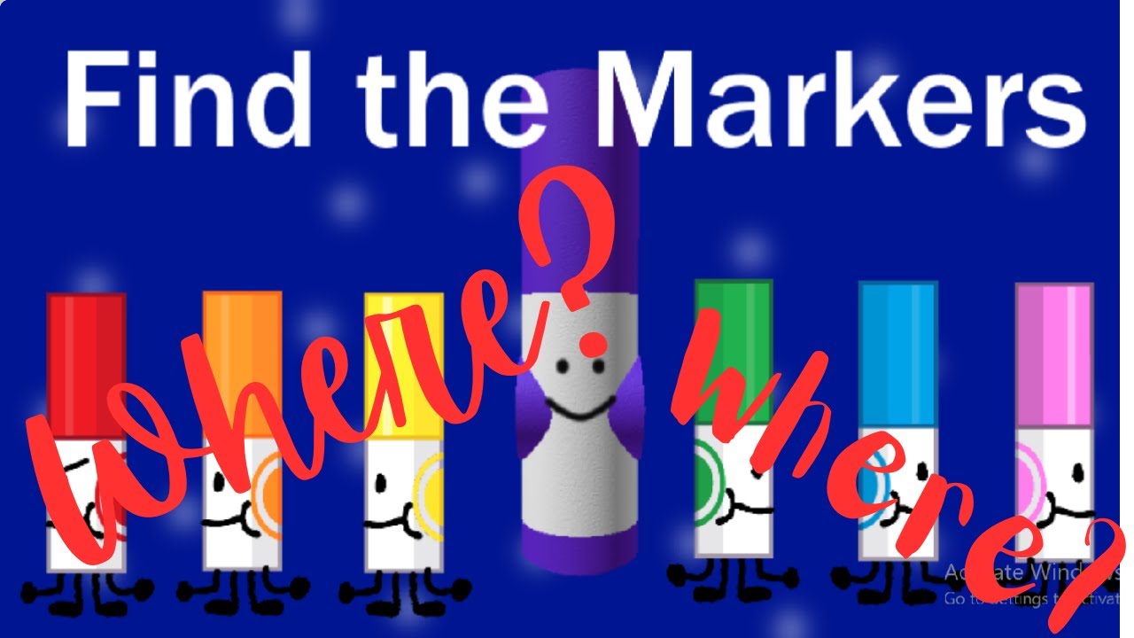 How to get ALL 200 MARKERS in FIND THE MARKERS :Roblox - YouTube
