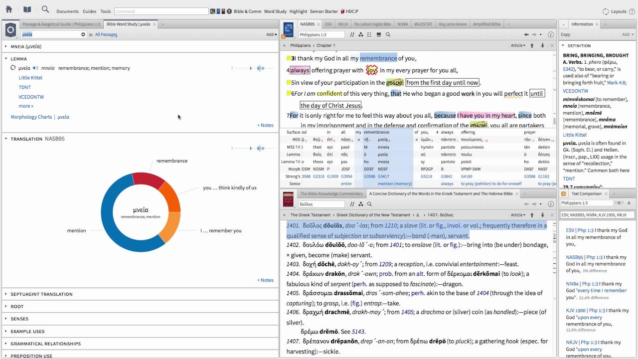Logos how to find the entire translation - YouTube