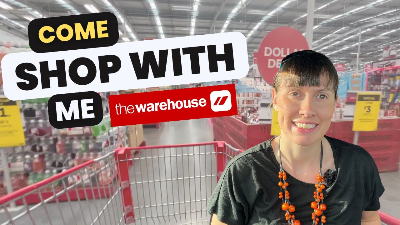 Shop with me at The Warehouse | New Zealand’s Walmart | Cost of living ...