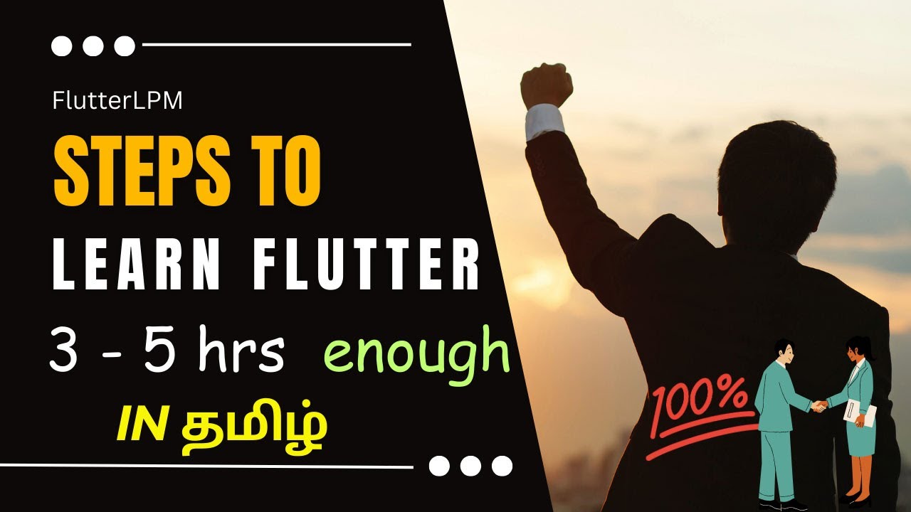 I Want To Create Ui On Flutter But Don T Know Where To Start Flutter In Tamil Youtube