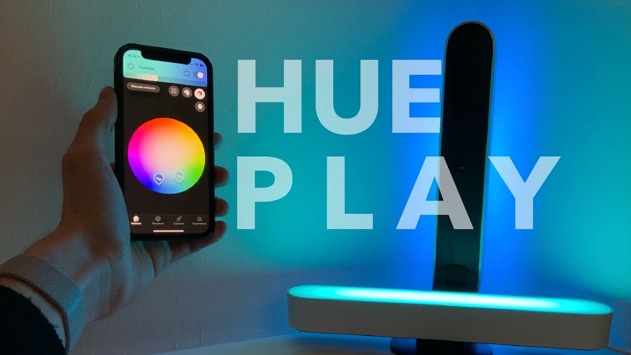 Philips Hue Play : Déballage, installation et prise en main - YouTube