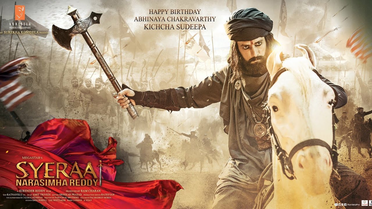 Syeraa Narasimha Reddy Movie | Kiccha Sudeep | Chiranjeevi | Amitabh ...