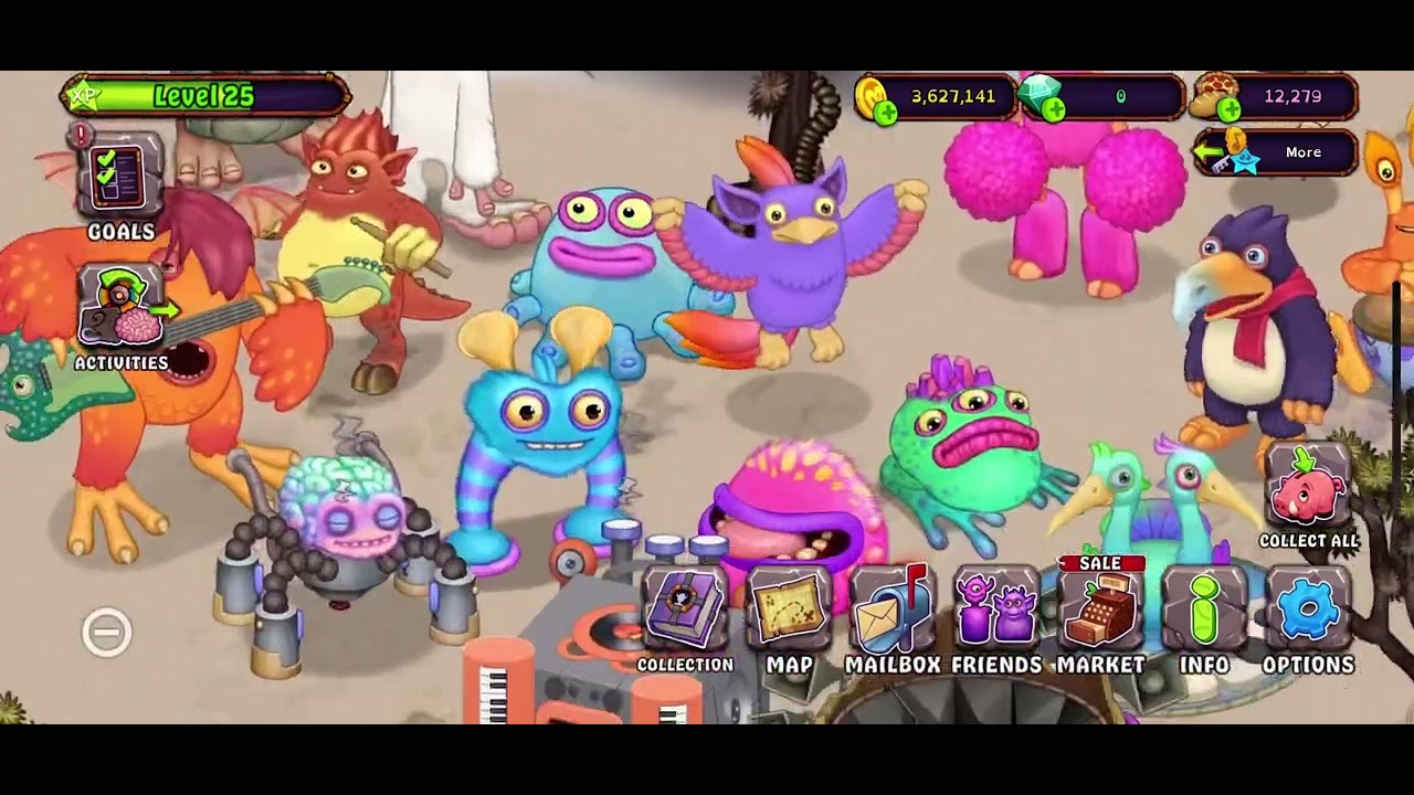 My singing monsters game (mute to unmute) - YouTube